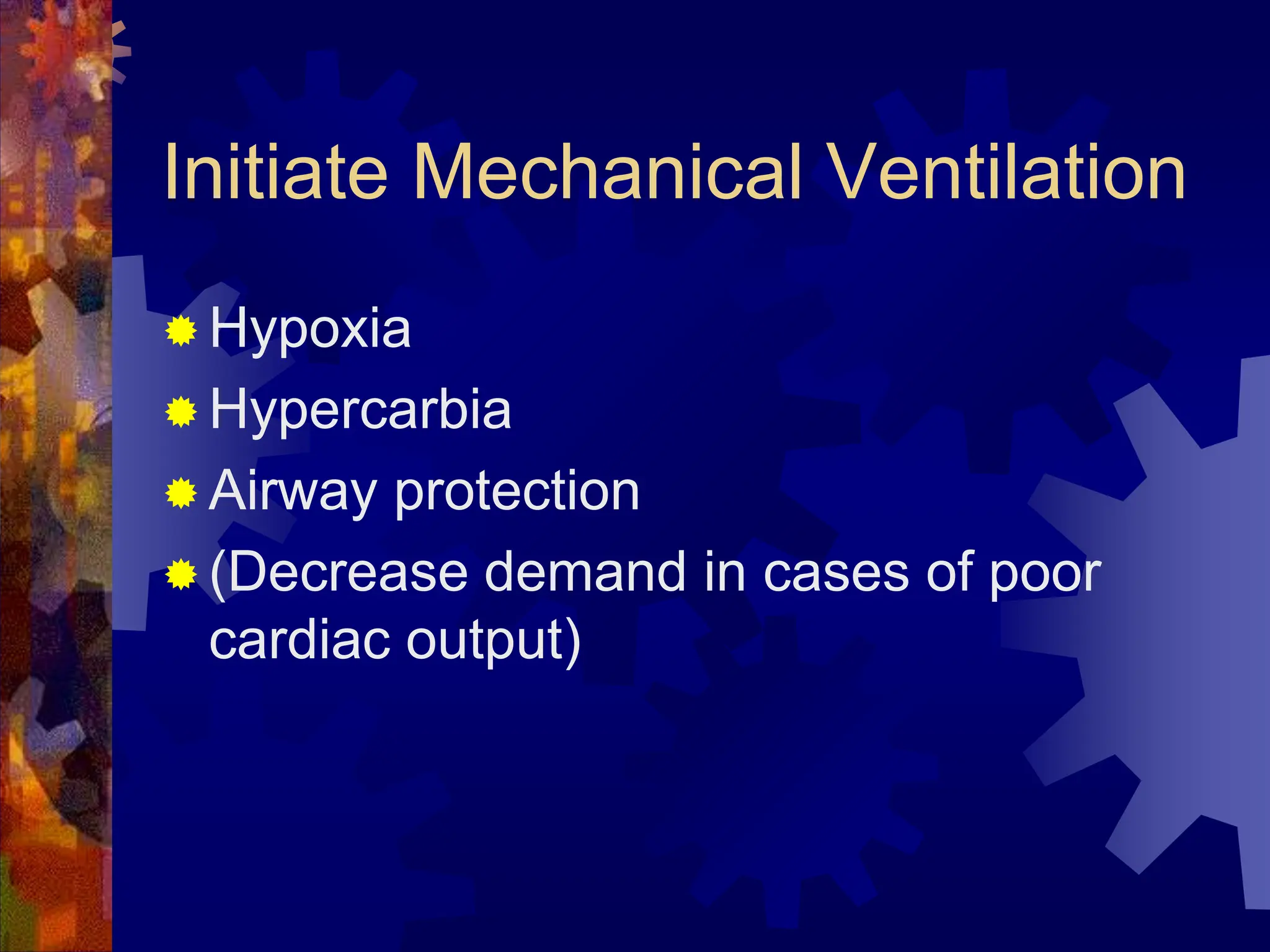 mechanical ventilators for medical student | PPT