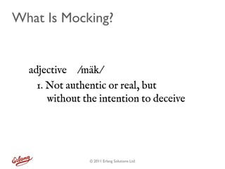 Meck at erlang factory, london 2011 | PPT
