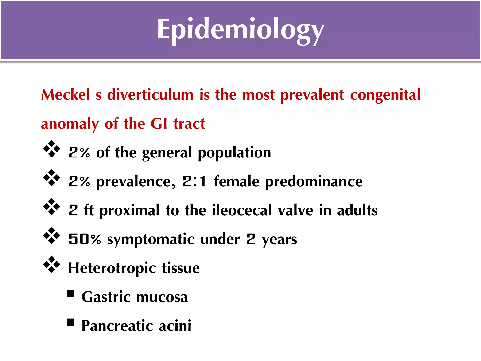 Meckel's diverticulum | PPTX