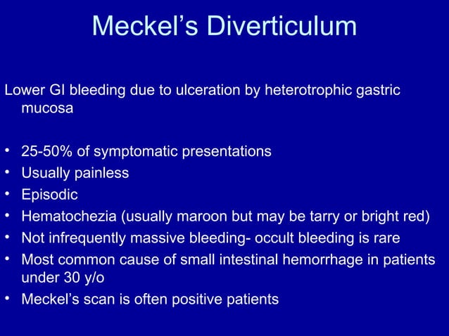 Meckels div | PPT