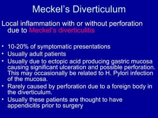 Meckels div | PPT