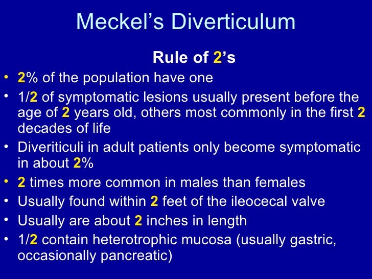 Meckels div