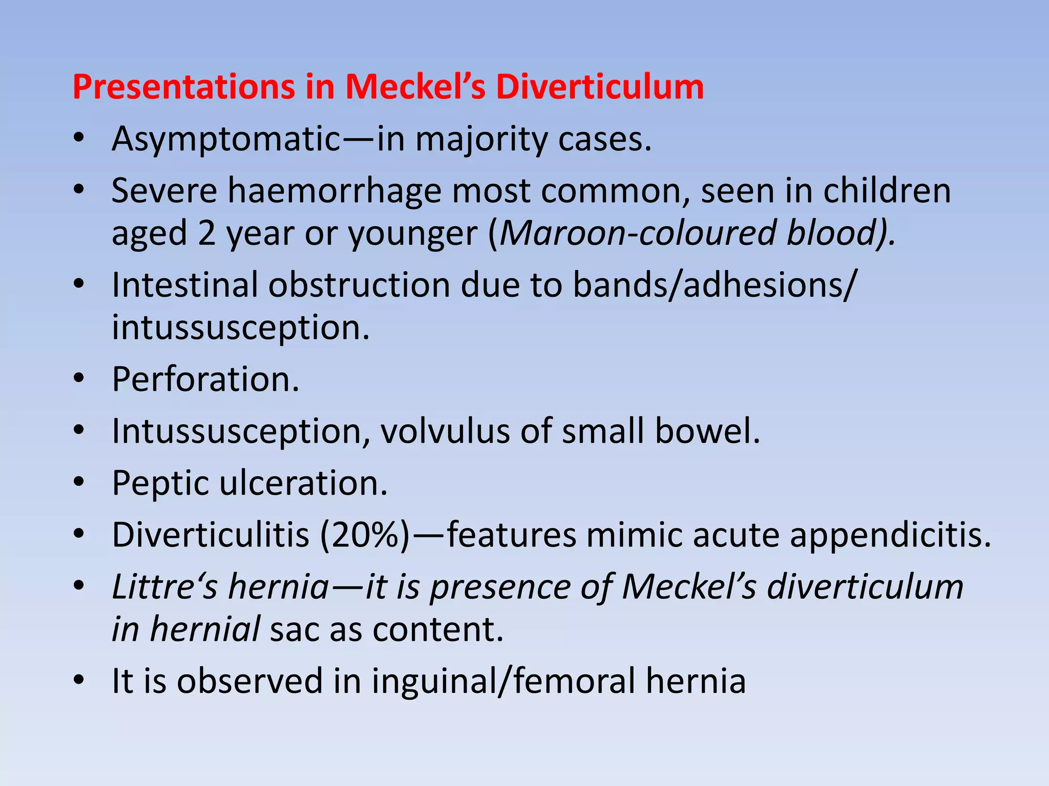 MECKEL’S DIVERTICULUM.pptx