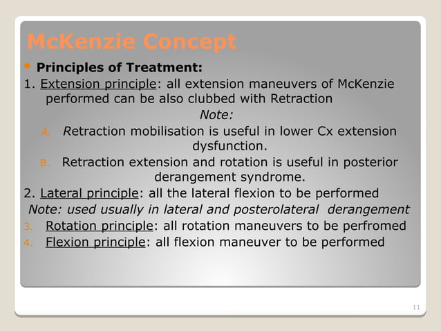 Meckenzie approach | PDF