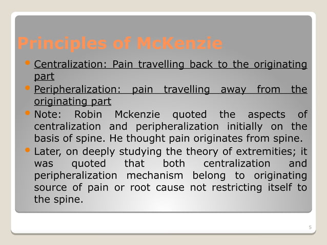 Meckenzie approach | PDF