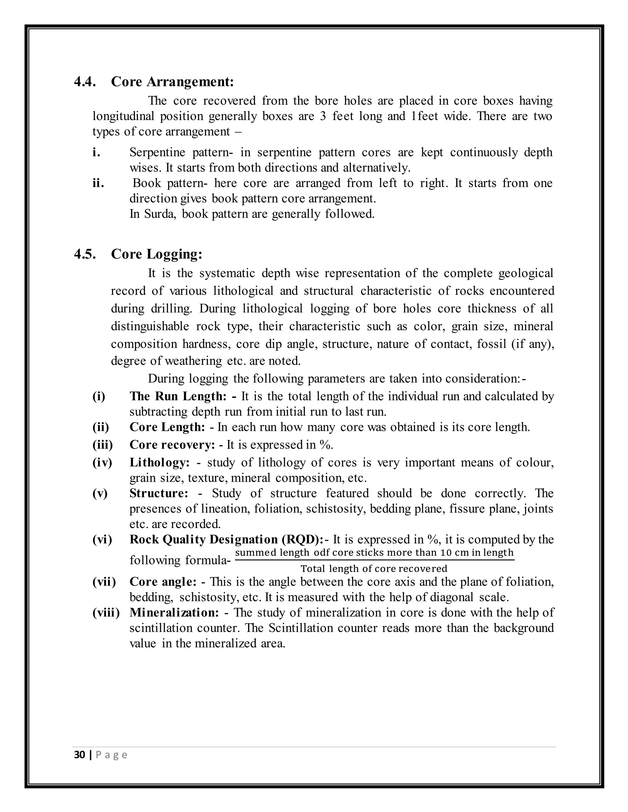 Dissertation on surda mines jharkhand under MECL-2014 | DOCX