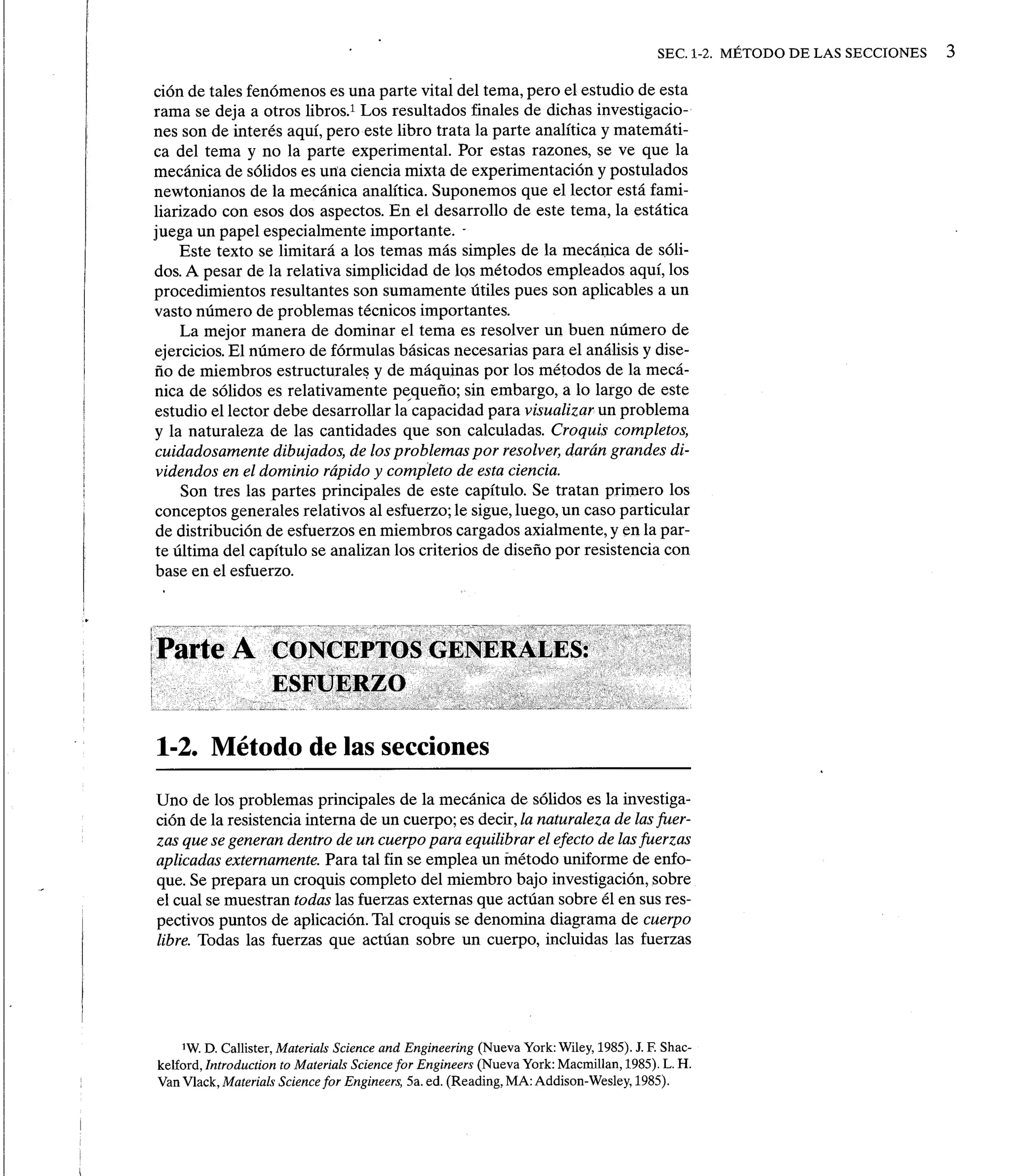 Mecánica de sólidos egor popov - 2 ed - español | PDF