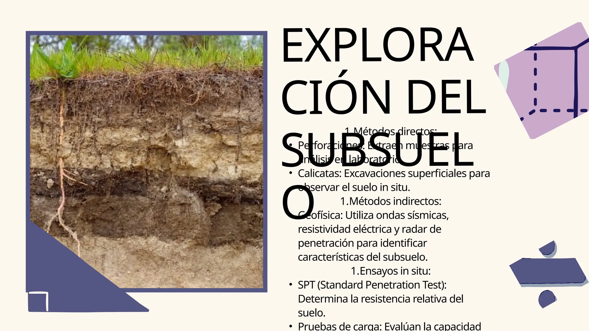 Diapositivas sobre la Mecánica de Suelos y Rocas.pptx