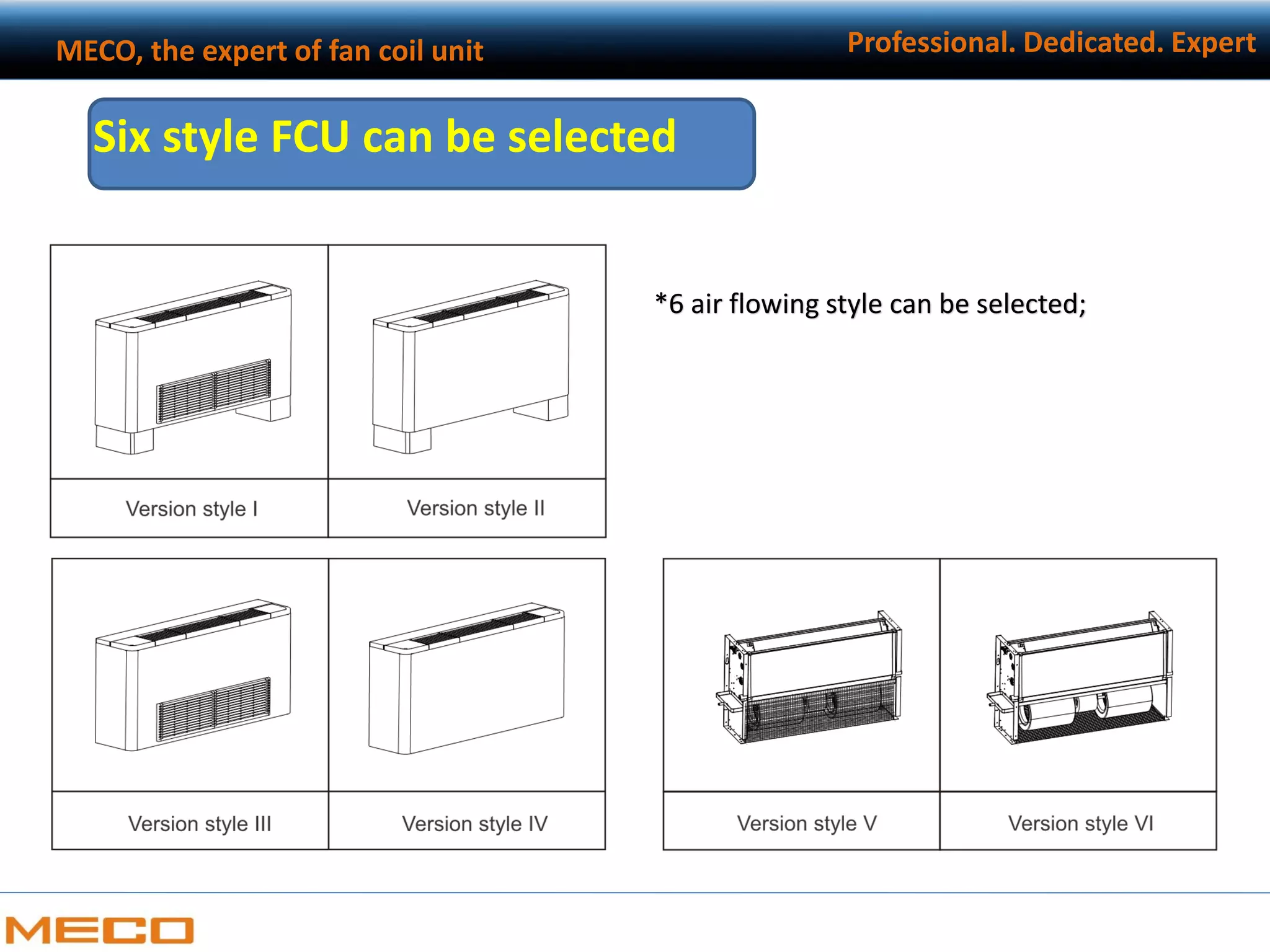 Meco universal fan coil unit | PDF