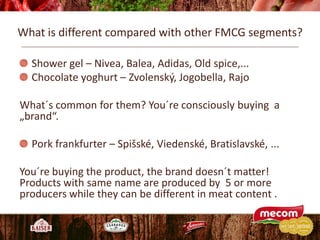 CATMAN in processed meat category (FMCG) | PDF