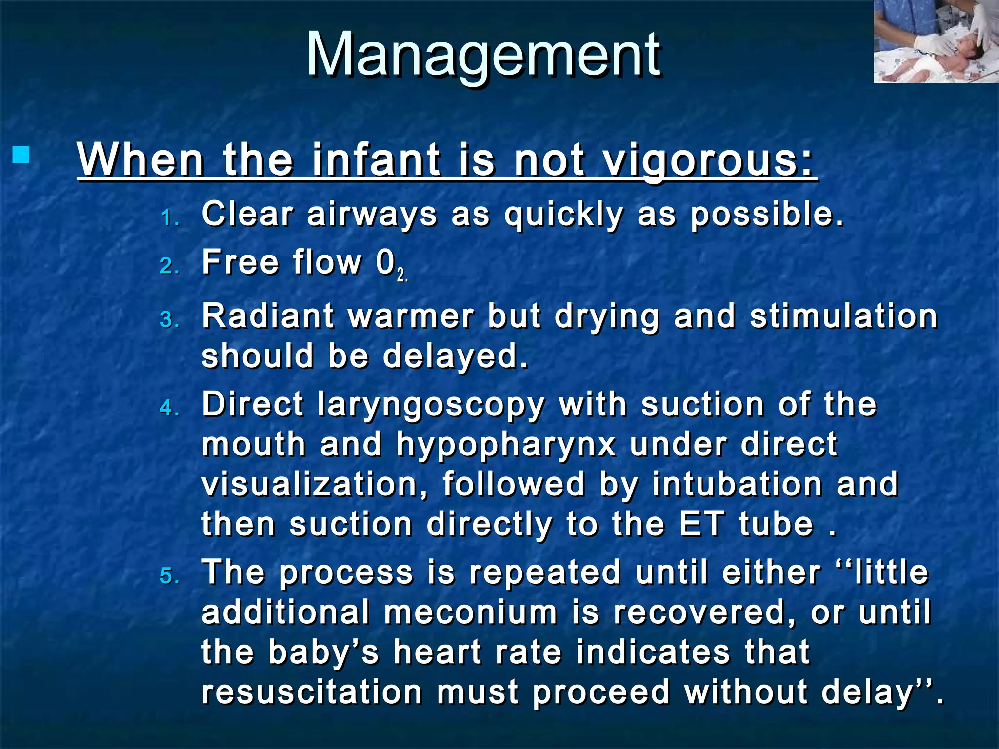 Meconium aspiration syndrome_ | PPT