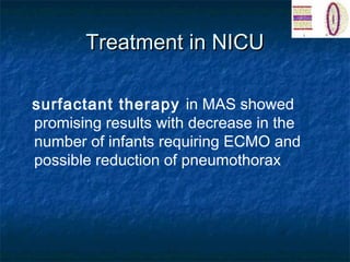 Meconium aspiration syndrome_ | PPT