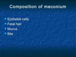 Meconium aspiration syndrome_ | PPT