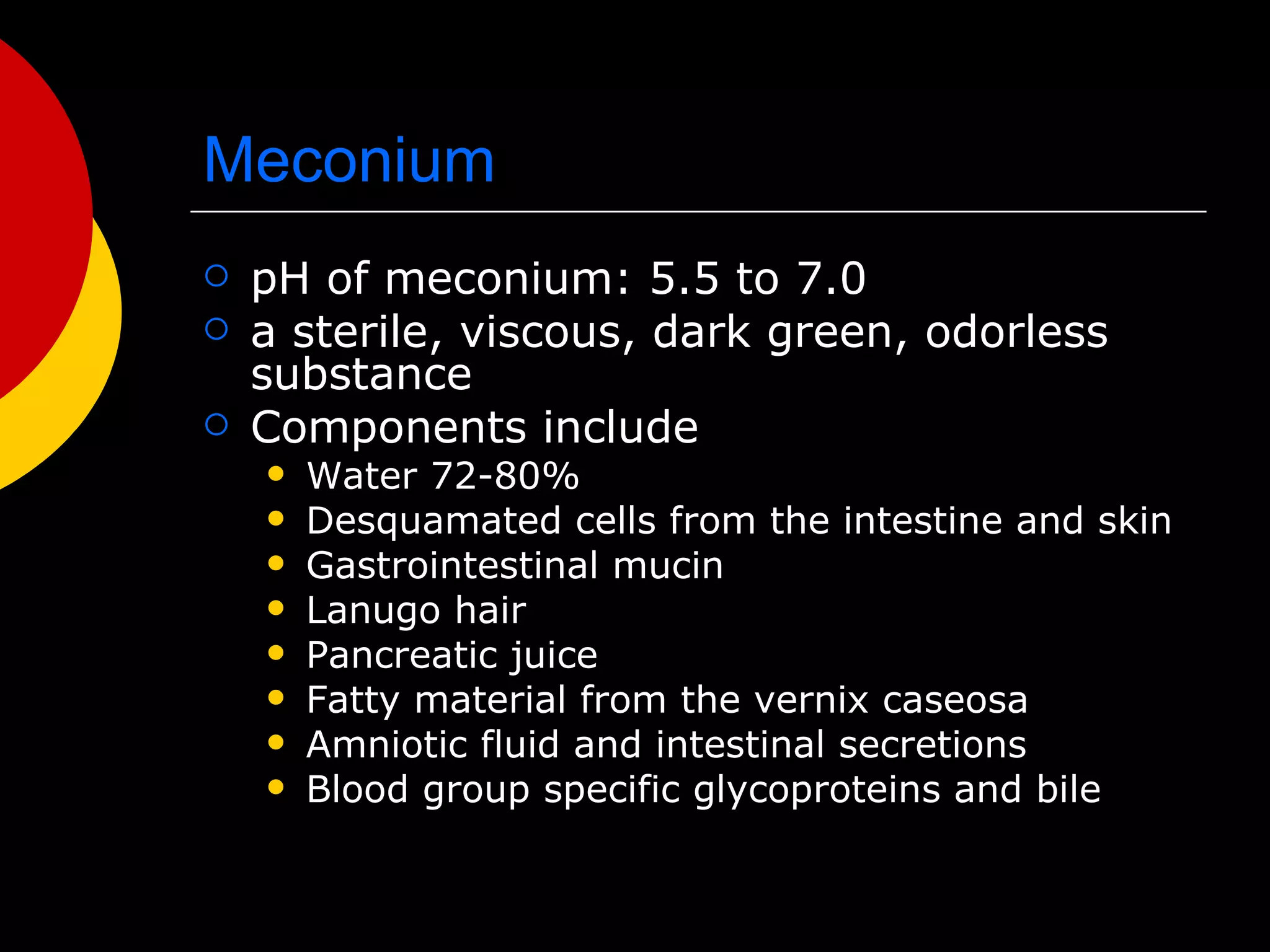 Meconium aspiration syndrome | PPT