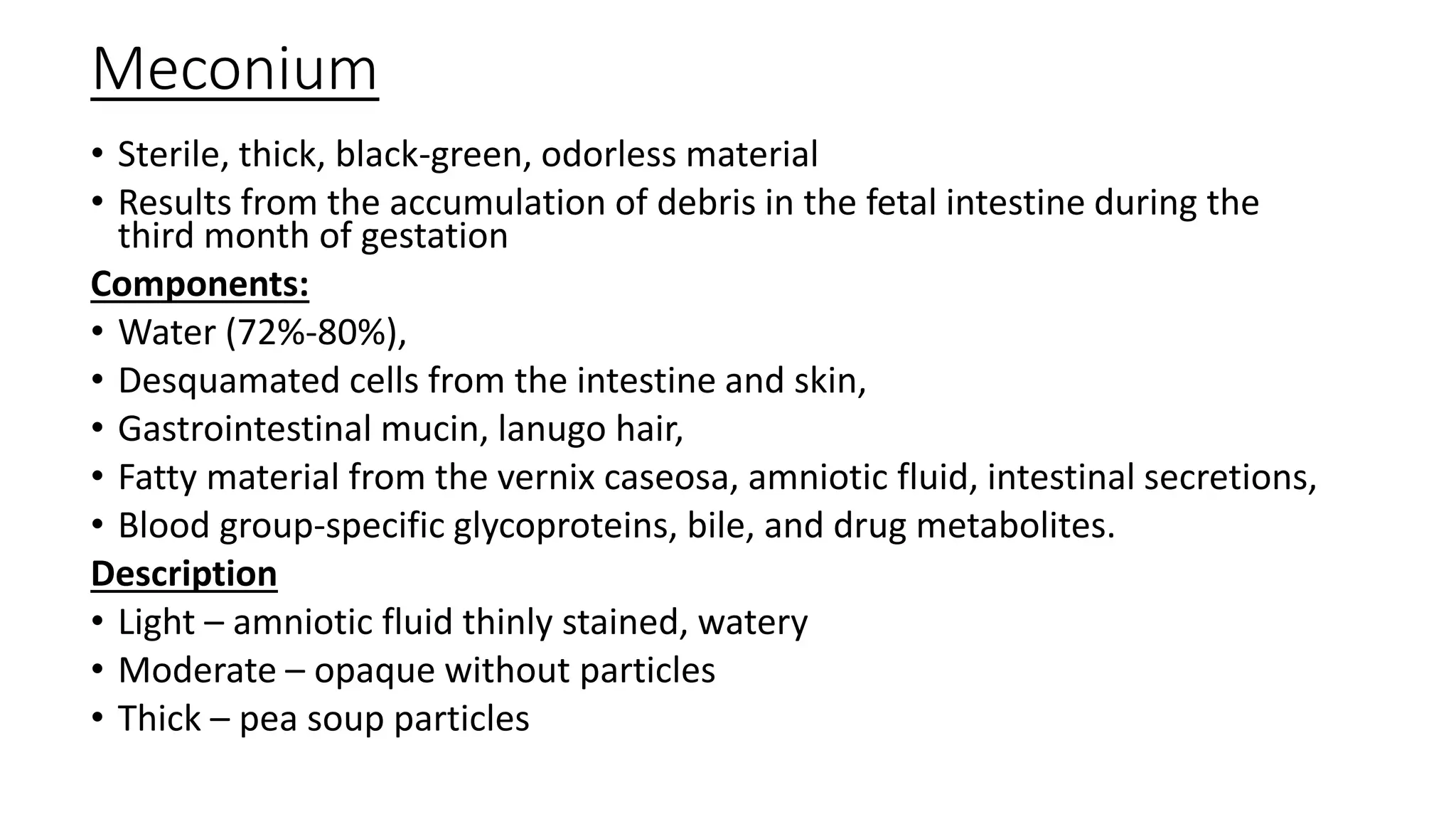Meconium aspiration syndrome | PPTX