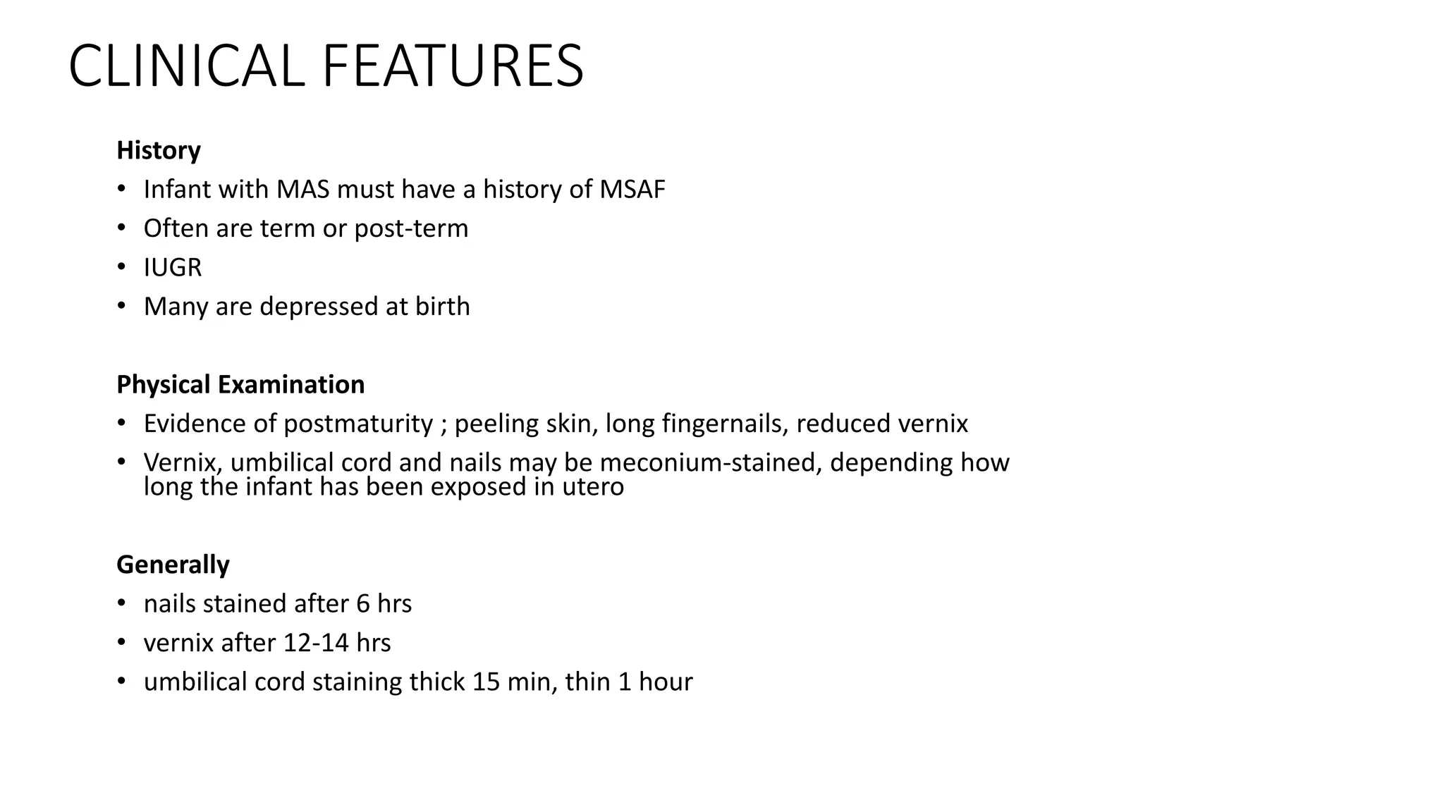 Meconium aspiration syndrome | PPTX