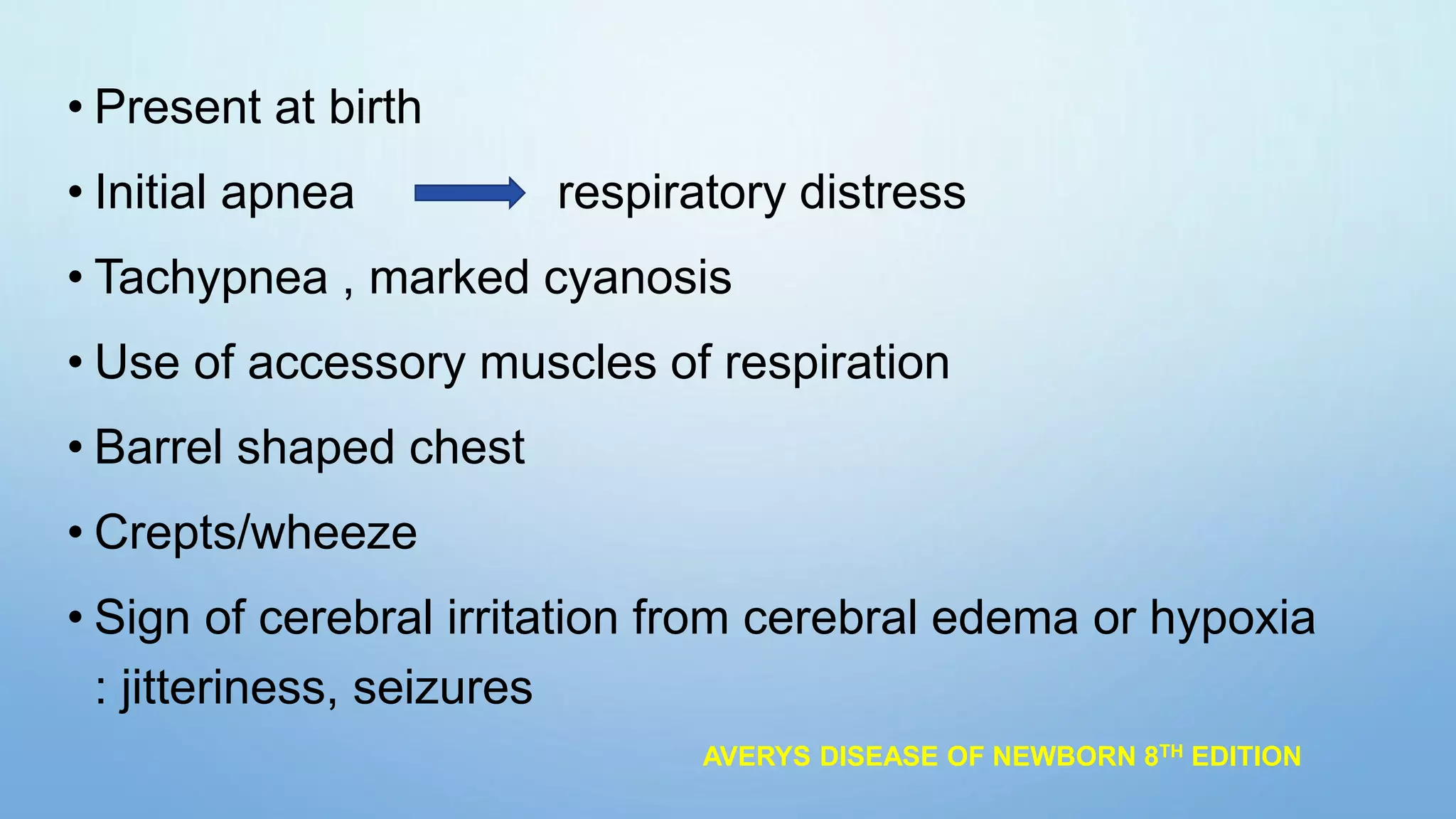 Meconium aspiration syndrome | PPTX