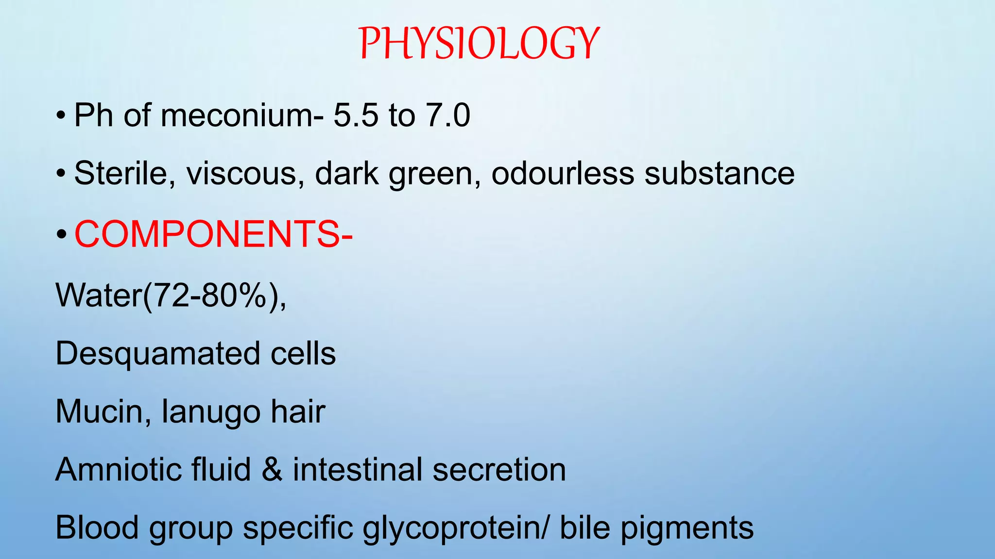 Meconium aspiration syndrome | PPTX