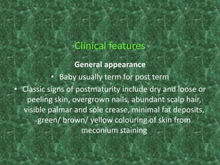 Meconium aspiration syndrome | PPTX
