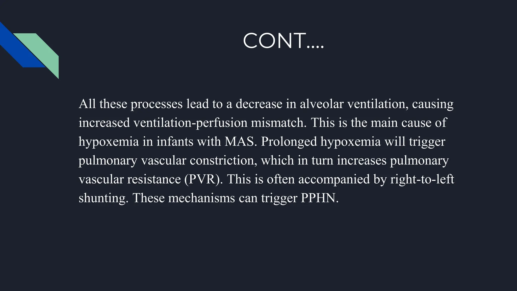 Meconium Aspiration Syndrome|MAS in neonates | PPTX
