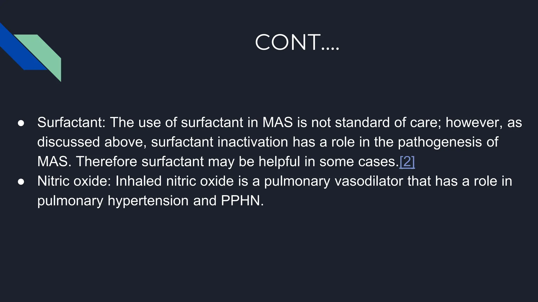 Meconium Aspiration Syndrome|MAS in neonates | PPTX