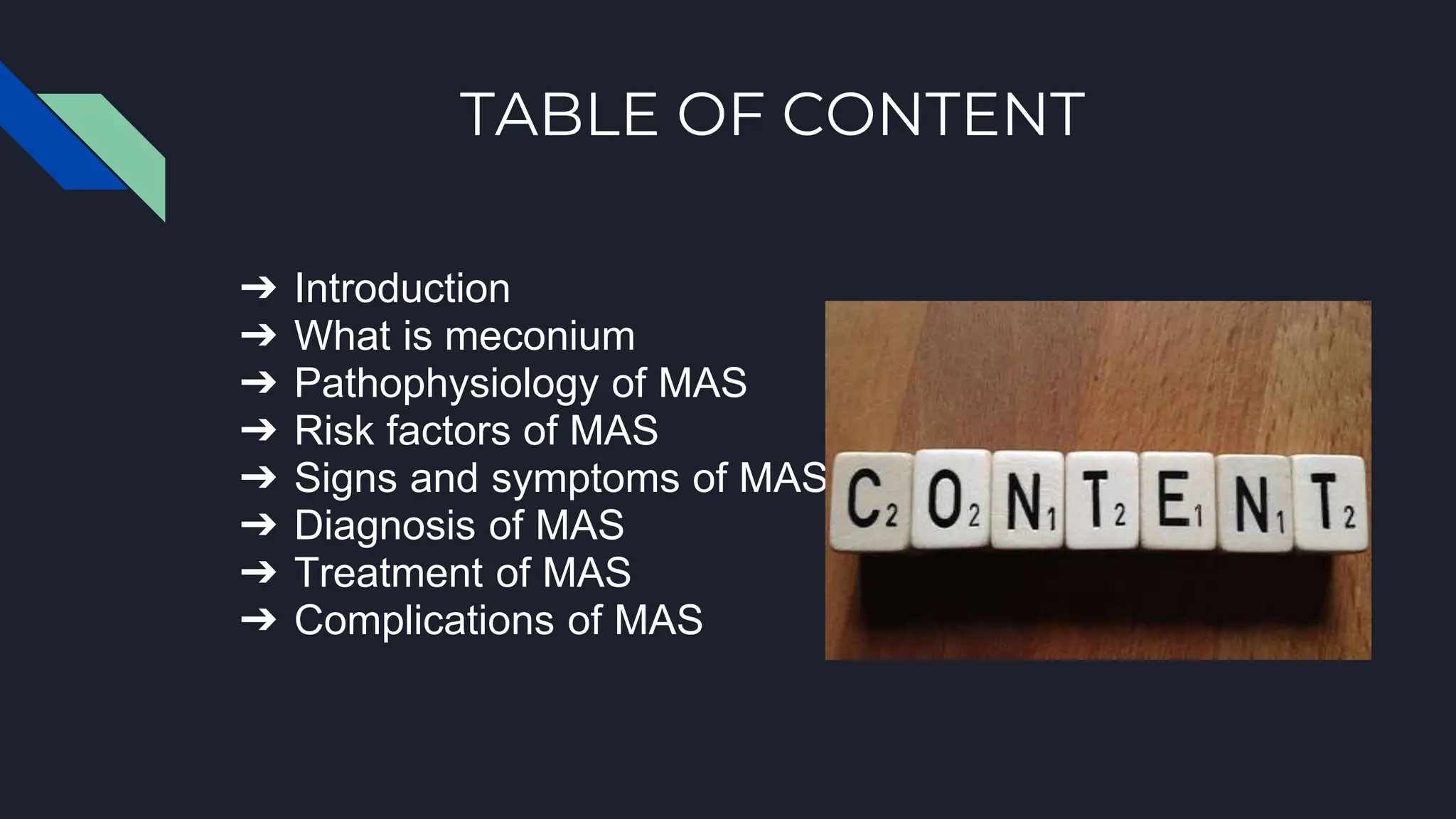 Meconium Aspiration Syndrome|MAS in neonates | PPTX