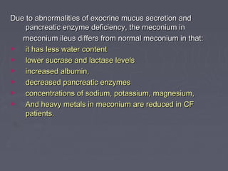 Meconium disease | PPT
