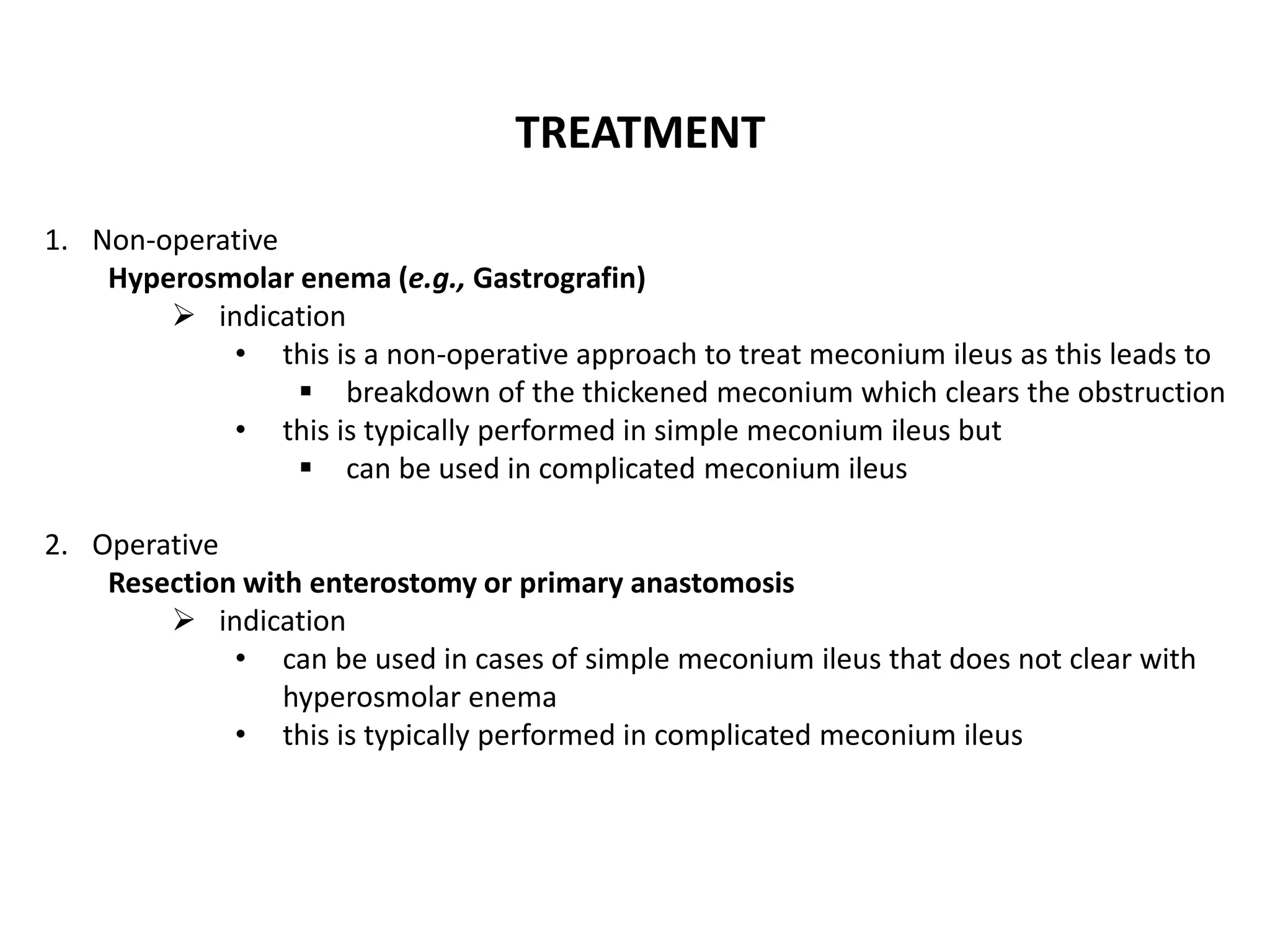 Meconium ileus Simple | PPTX