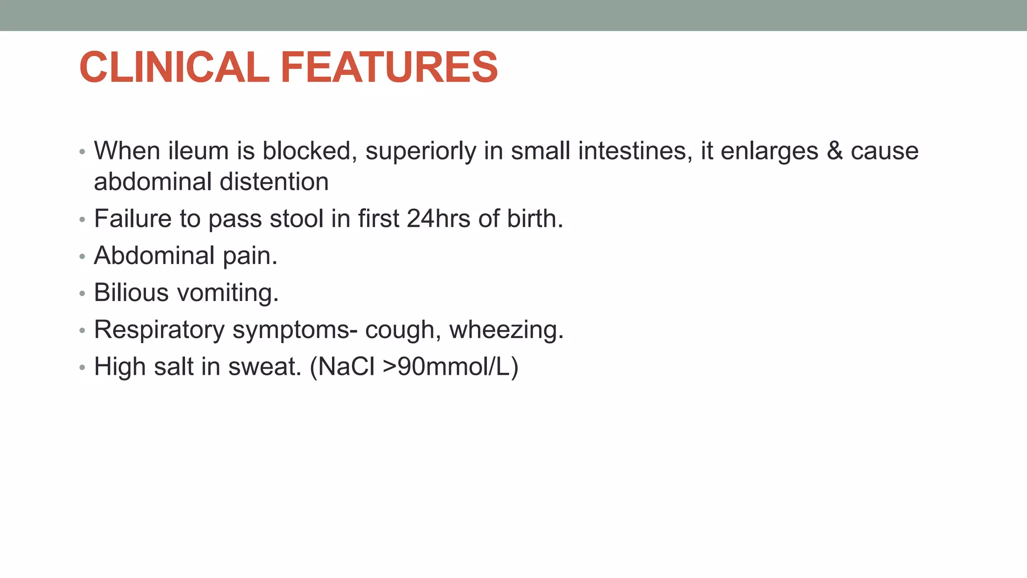 Meconium Ileus And Peritonitis Pptx