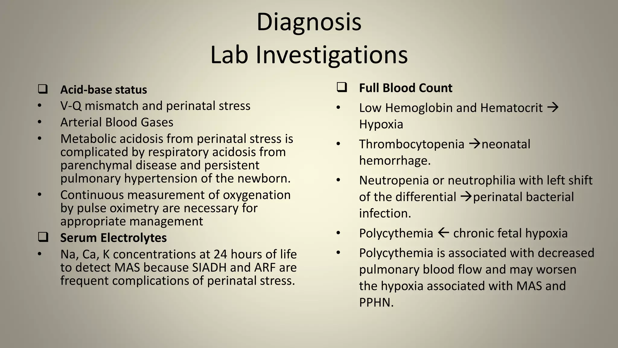 Meconium stained amniotic fluid aspiration syndrome | PPTX