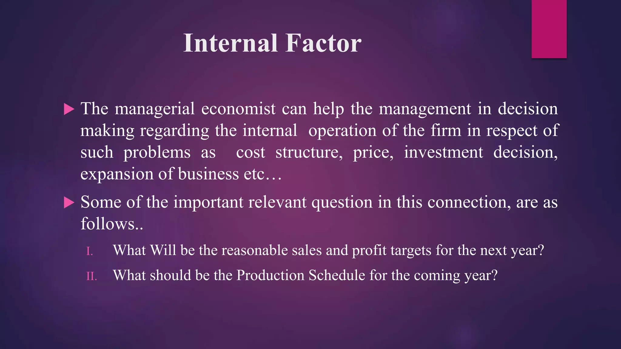 Managerial economics | PPTX