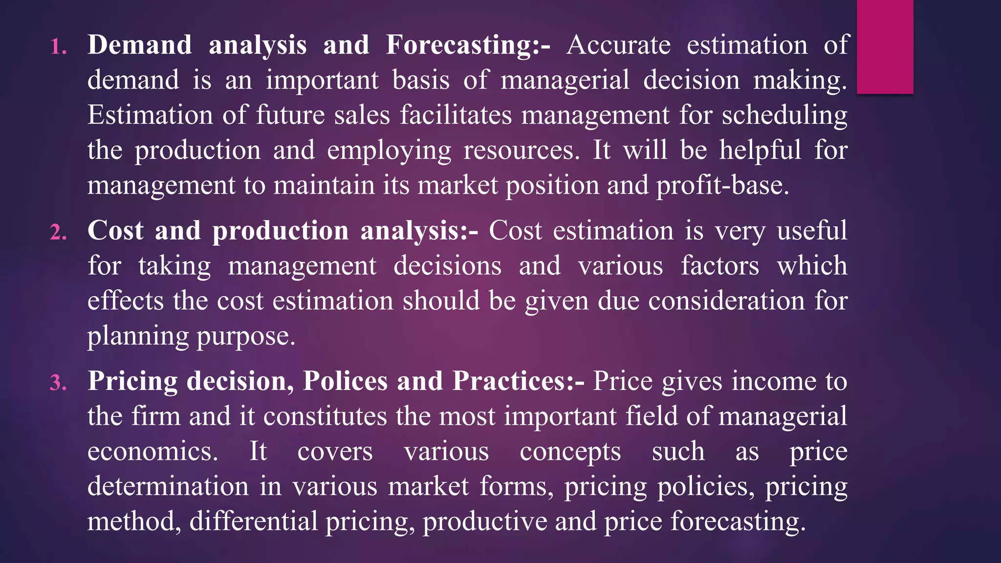 Managerial economics | PPTX