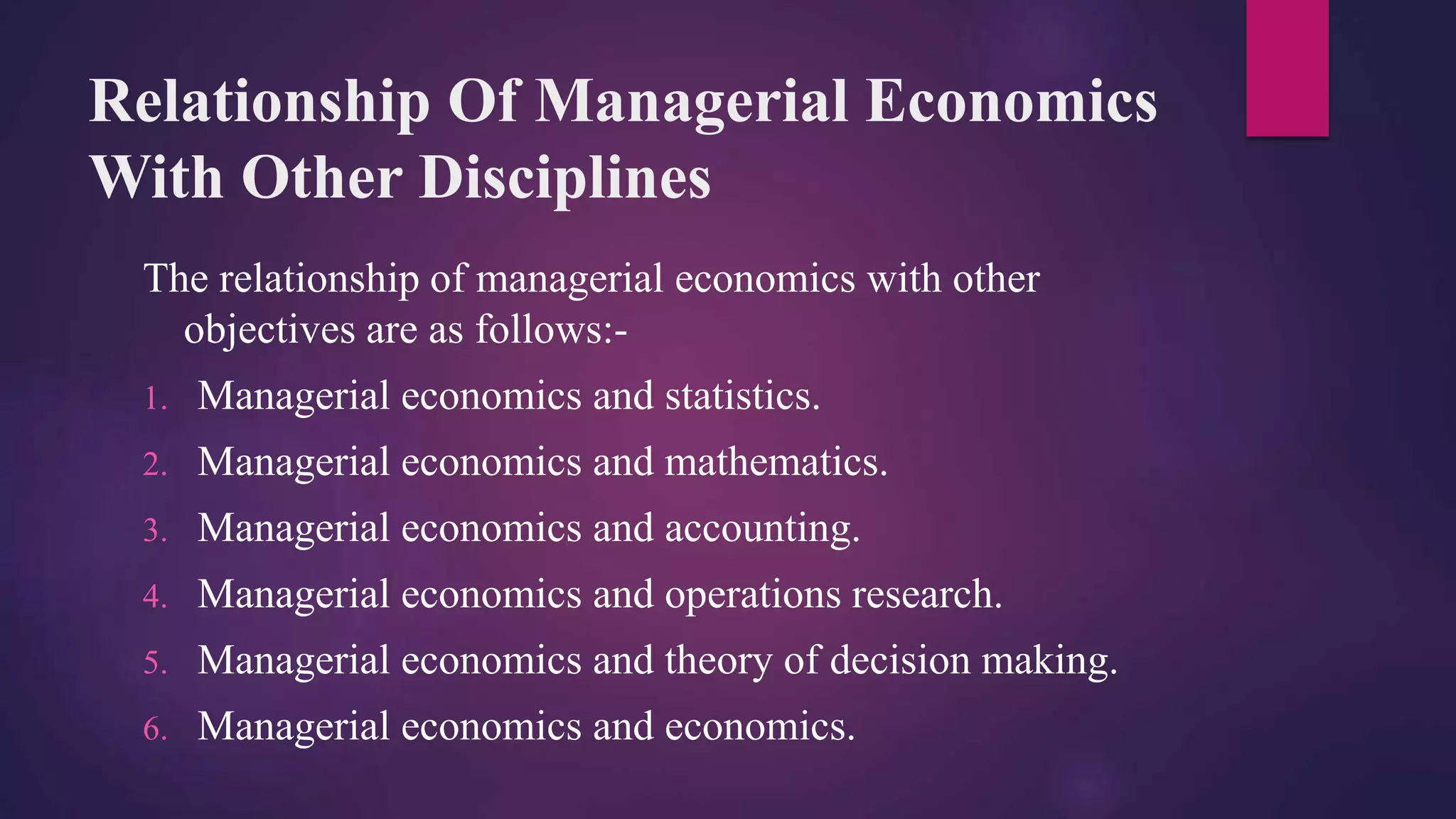 Managerial economics | PPTX