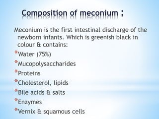 Meconum aspiration syndrome | PPTX