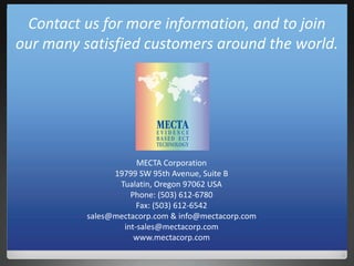Mecta ppt product overview | PDF