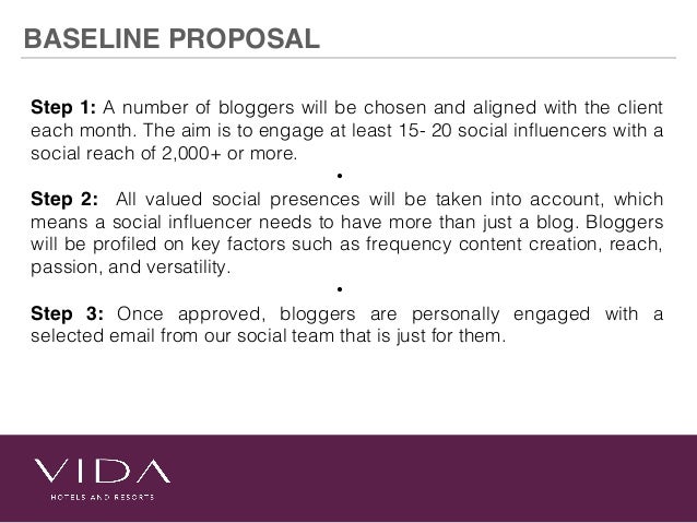 Vida Hotel Influencer Strategy | PDF