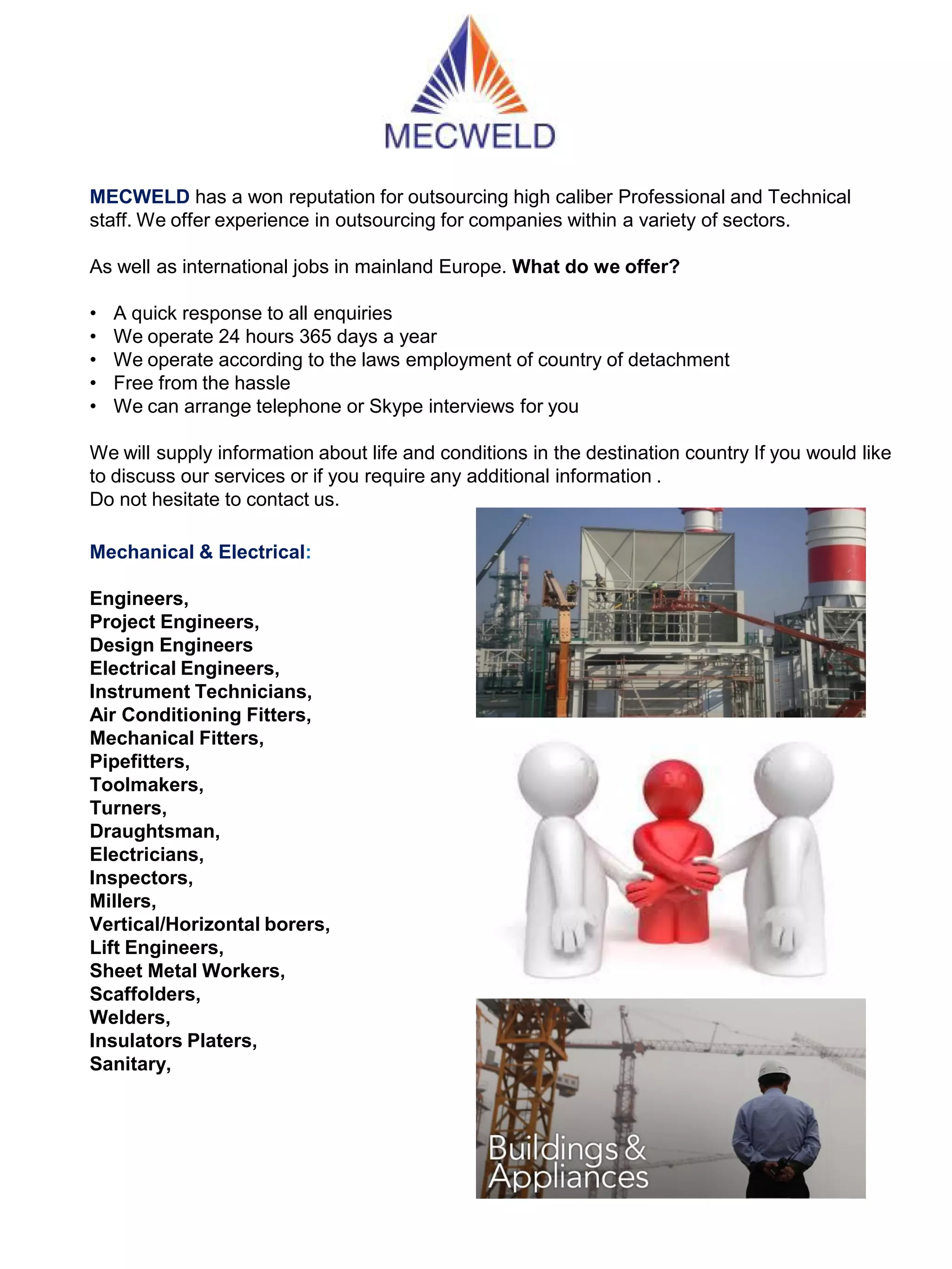 Mecweld brochure 2014 | PDF