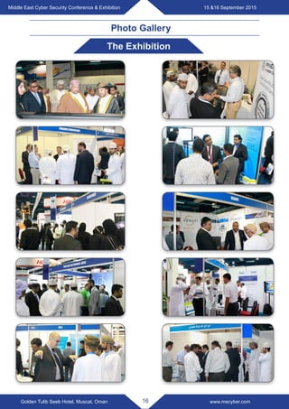 Middle East Cyber Security Conference & Exhibition 2015 | PDF