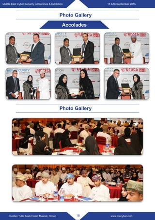Middle East Cyber Security Conference & Exhibition 2015 | PDF