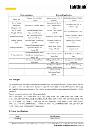 Med 01 Medical Packaging Tester | PDF