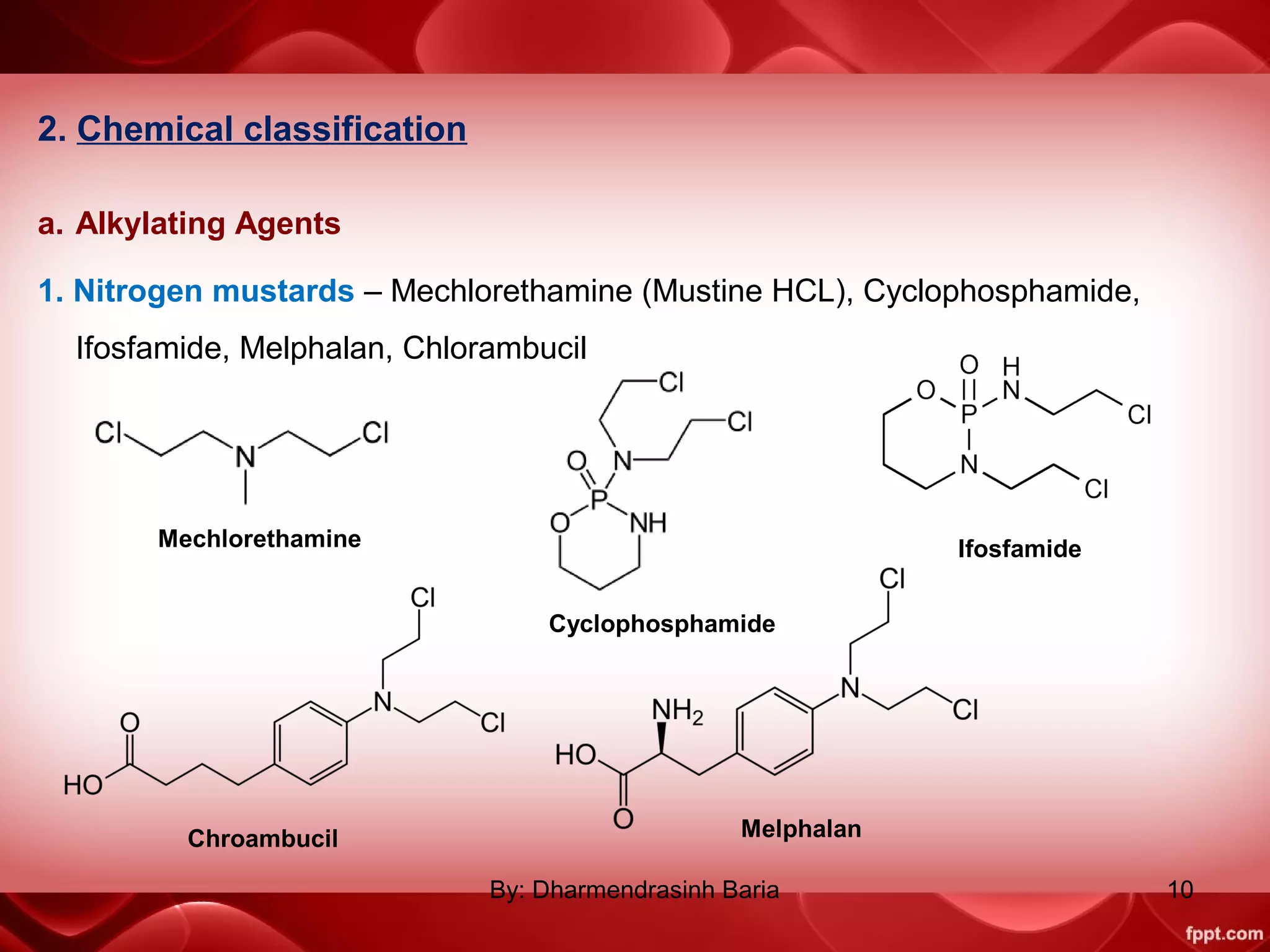 Medicinal chemistry-Anticancer agents | PPT