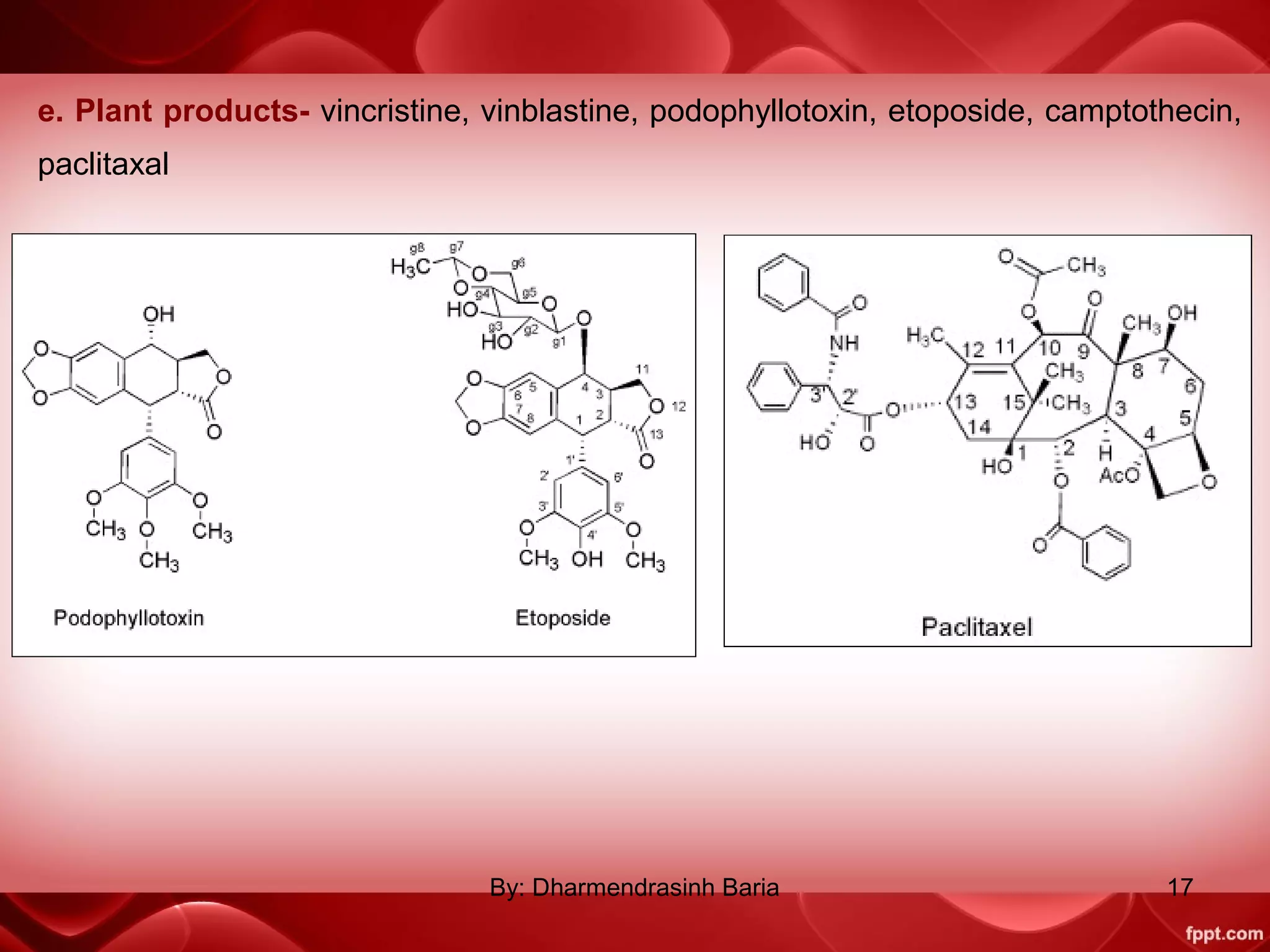 Medicinal chemistry-Anticancer agents | PPT