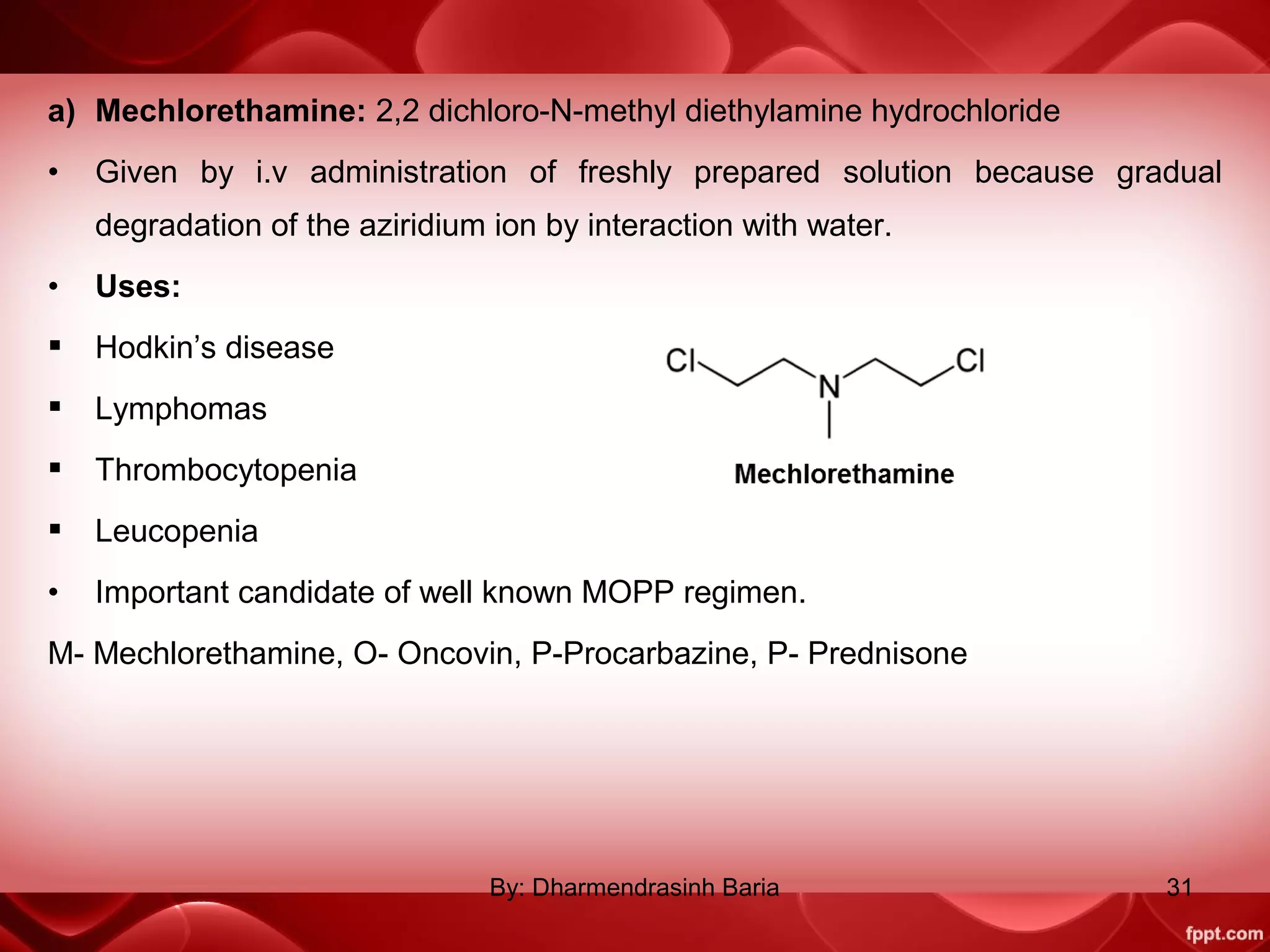 Medicinal chemistry-Anticancer agents | PPT