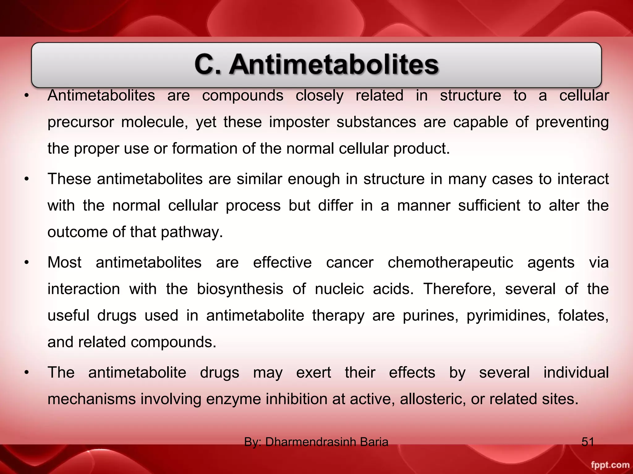 Medicinal chemistry-Anticancer agents | PPT