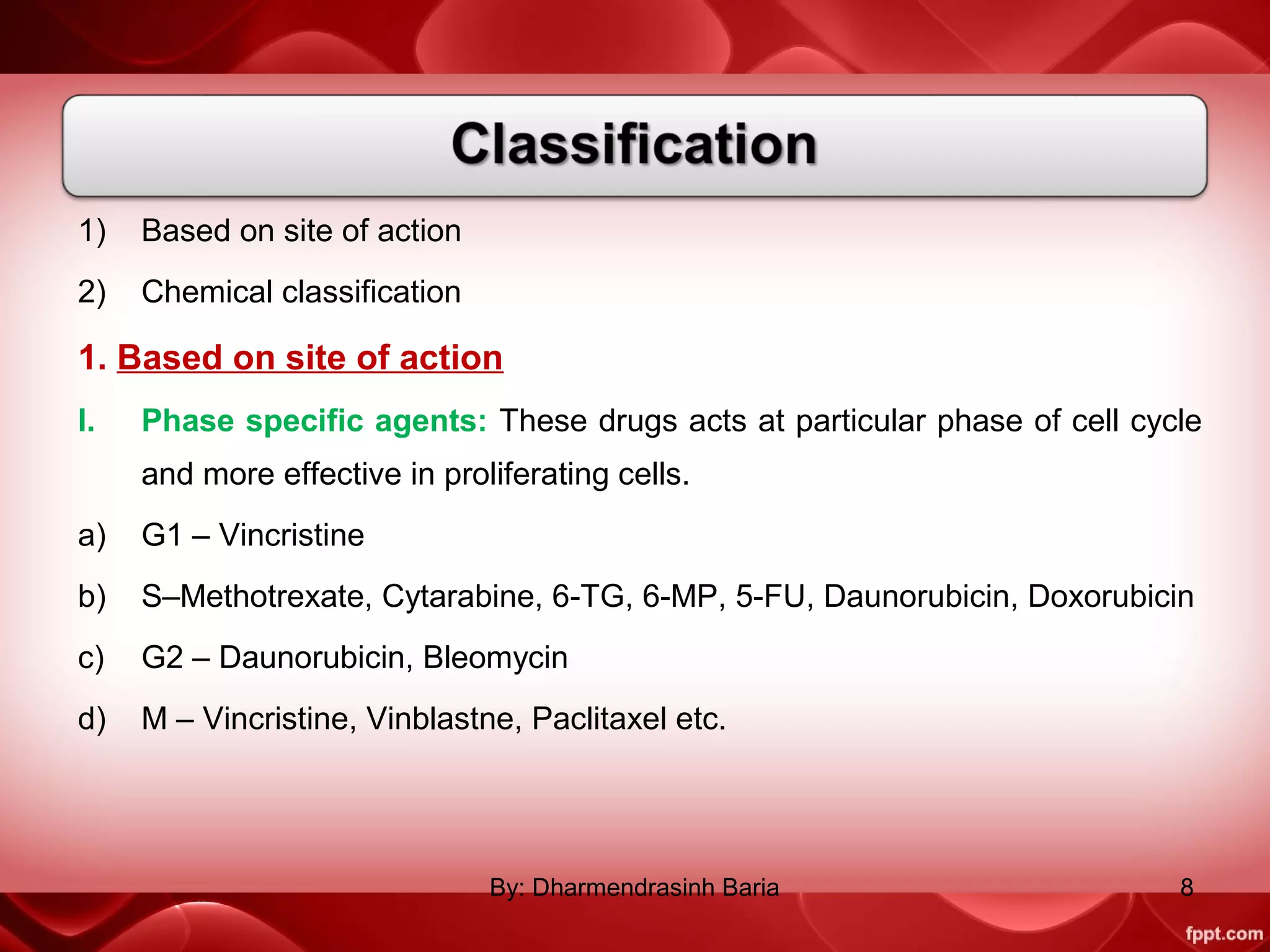 Medicinal chemistry-Anticancer agents | PPT