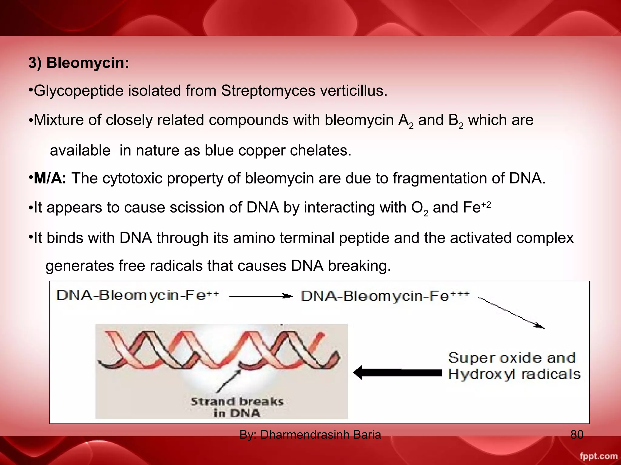 Medicinal chemistry-Anticancer agents | PPT