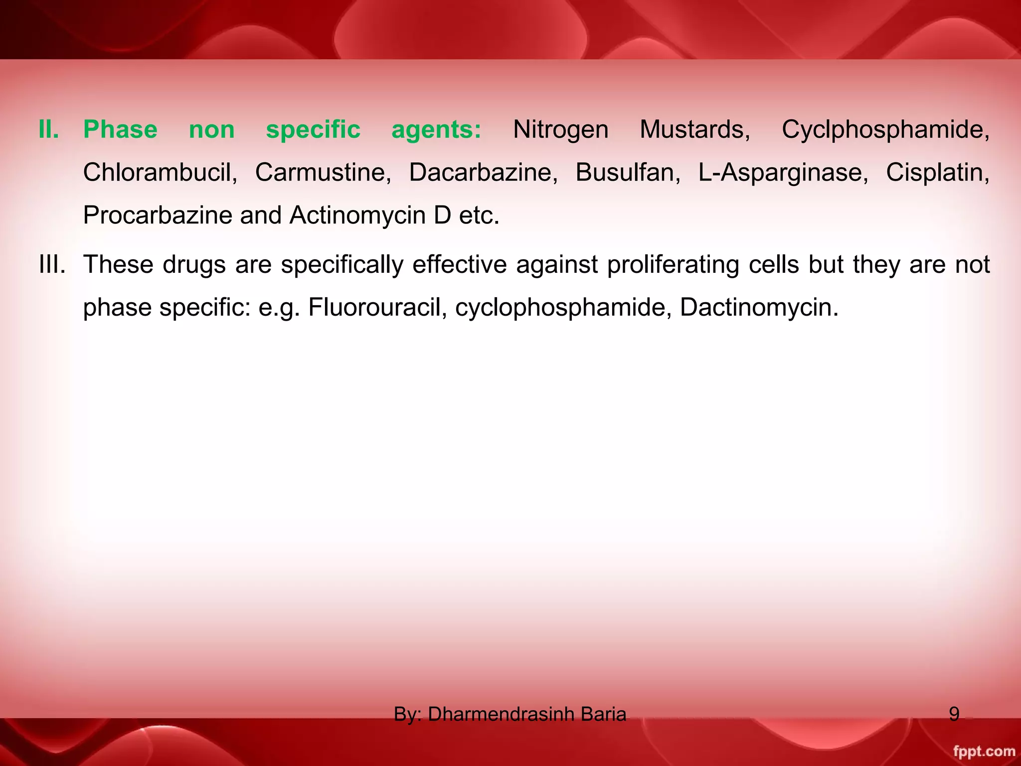 Medicinal chemistry-Anticancer agents | PPT