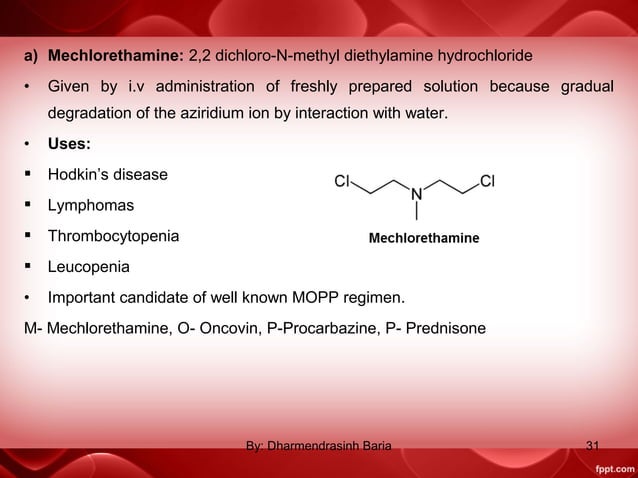 Medicinal chemistry-Anticancer agents | PPT | Cancer | Diseases and ...