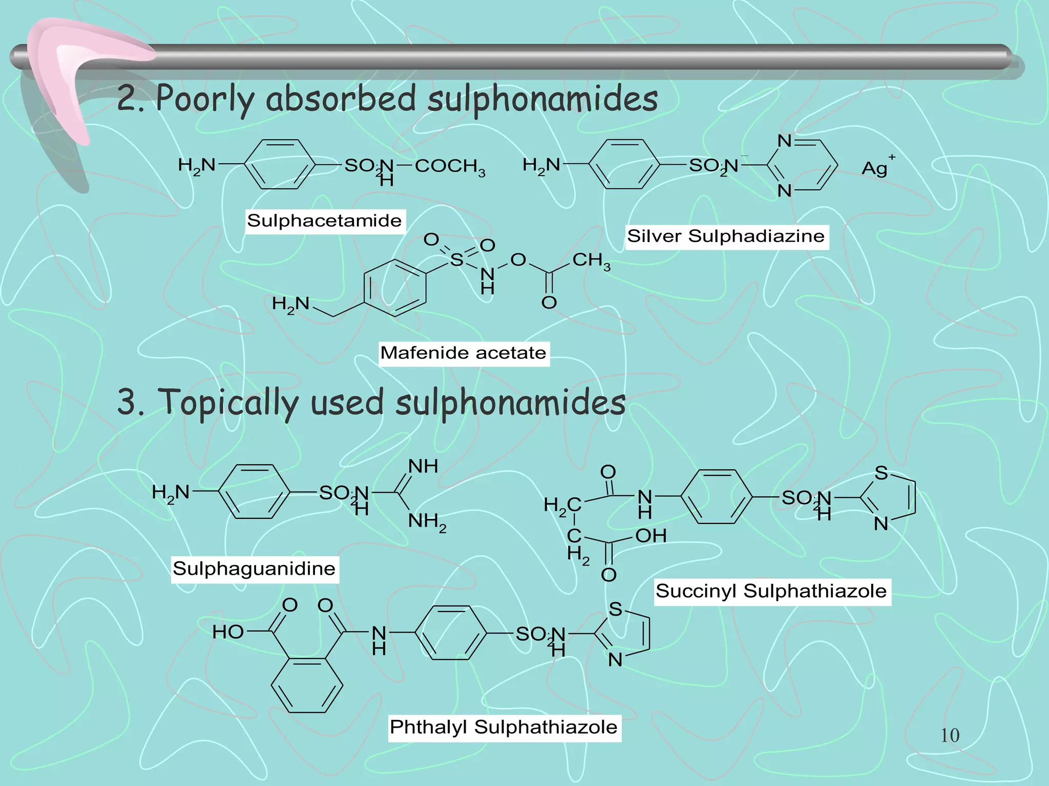 Med.chem sulfonamides | PPT