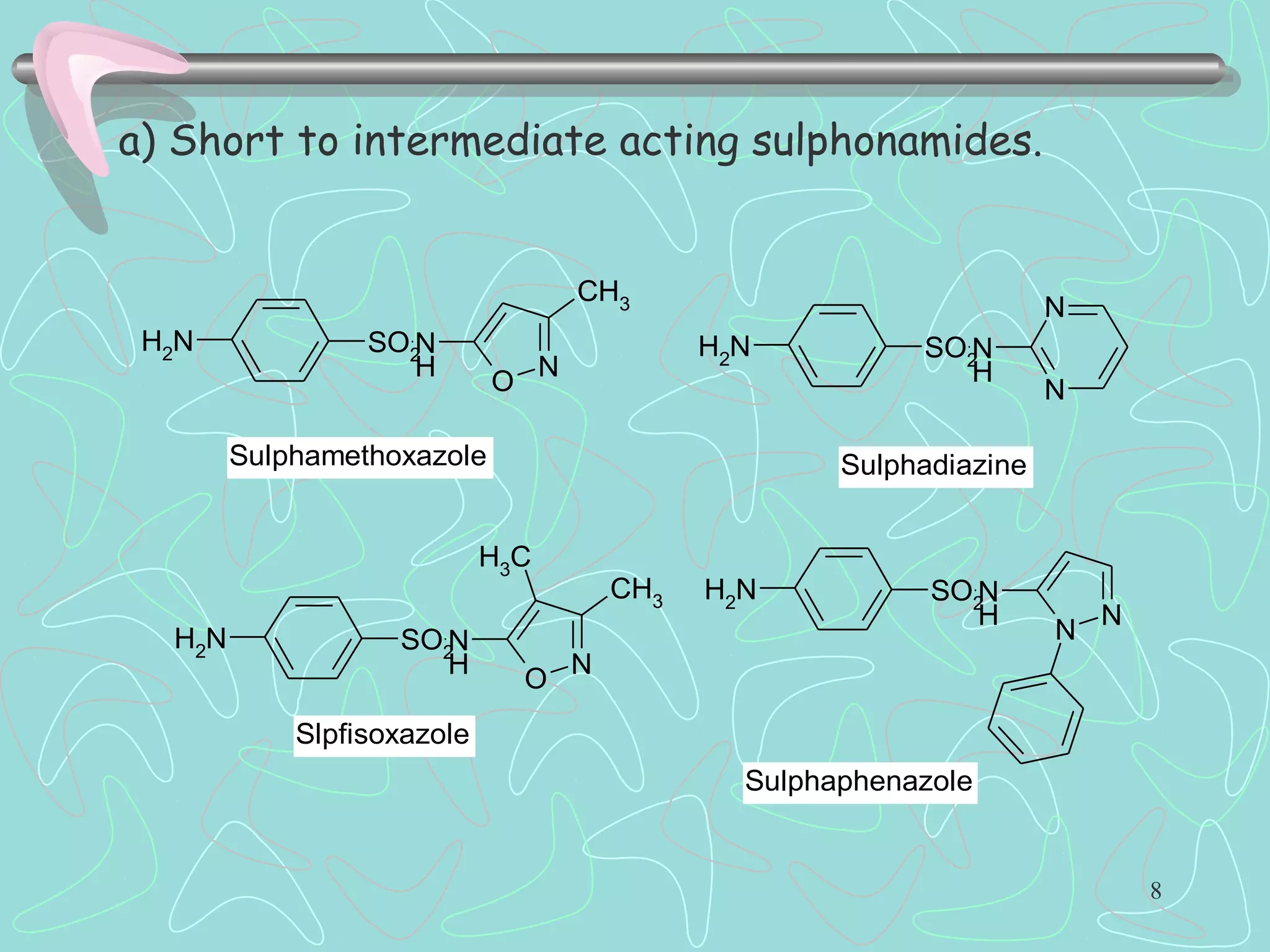 Med.chem sulfonamides | PPT
